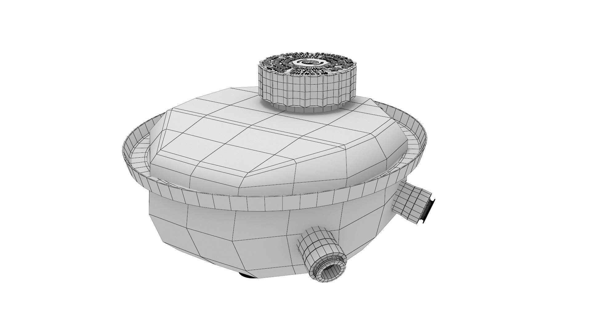 Brake Fluid Tank 3D Model - TurboSquid 1813509