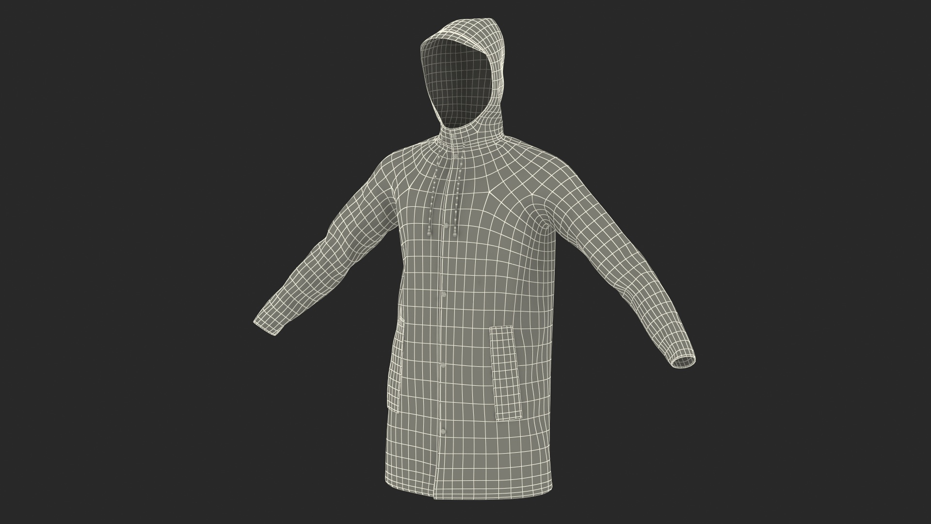 3D Raincoat Waterproof Rain Coat Model - TurboSquid 1528516