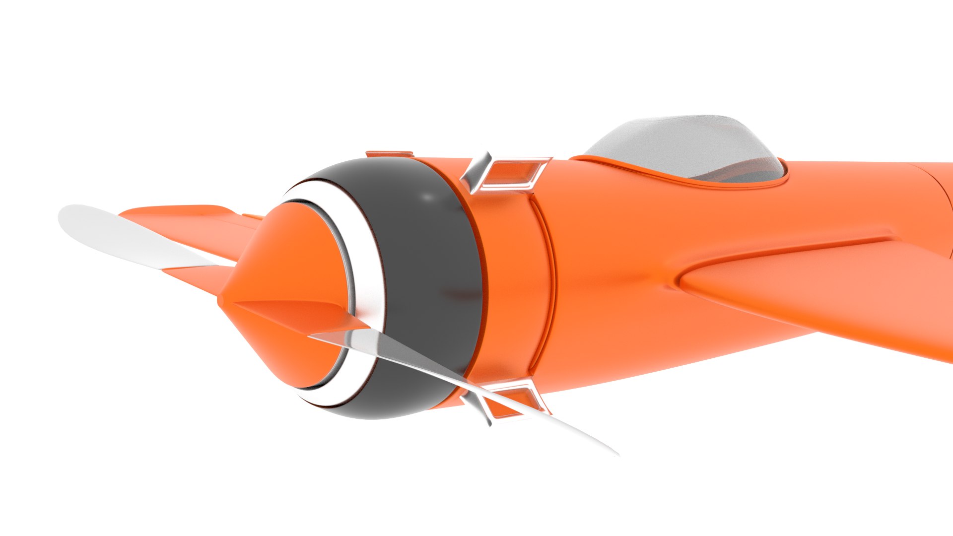 Simple Aircraft 3D model - TurboSquid 2082360