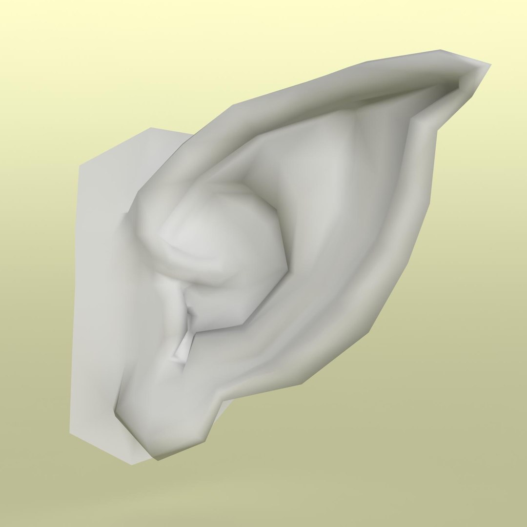 Creature Ear 3d Ma