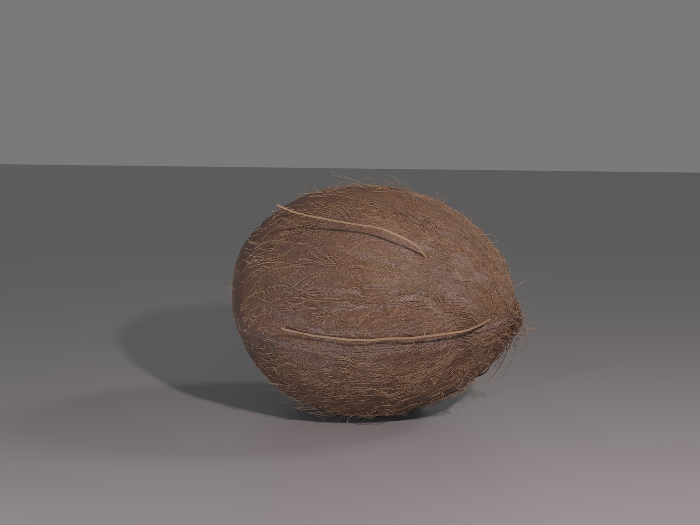 Coconut Half 3D Model - TurboSquid 1457359