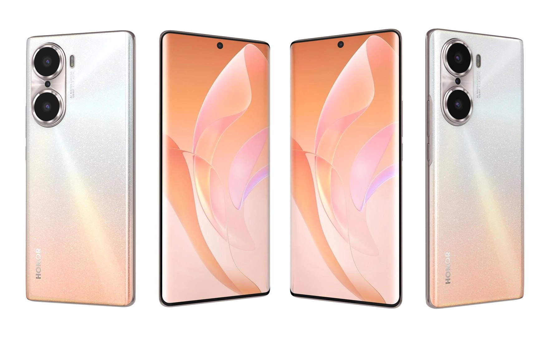 Honor 60 Pink 3D Model - TurboSquid 1926280