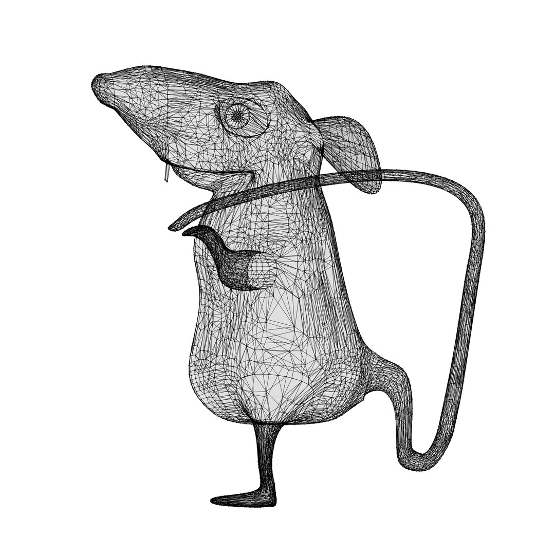 3D model rat cute - TurboSquid 1481980