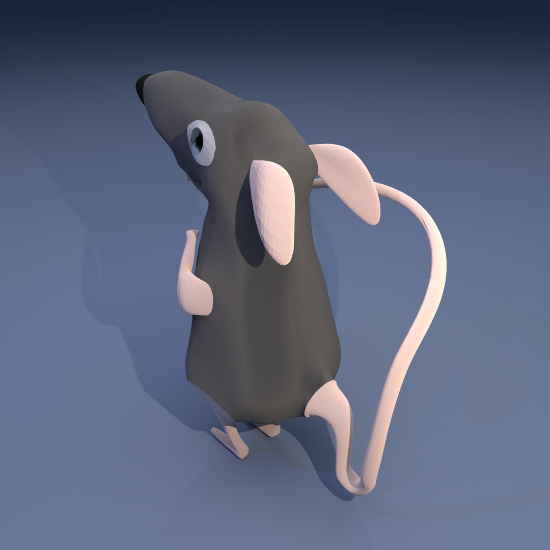3D model rat cute - TurboSquid 1481980