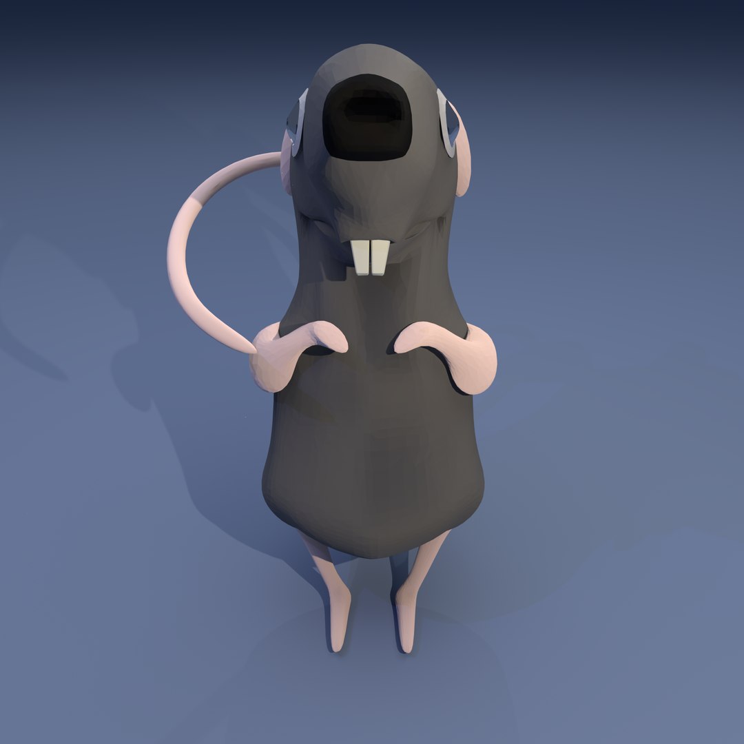3D model rat cute - TurboSquid 1481980