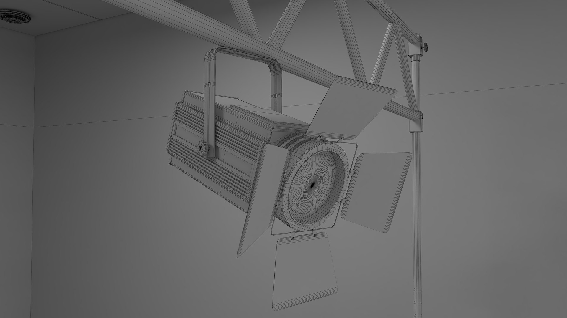 3D Professional Photo Studio Set Up - TurboSquid 2385523