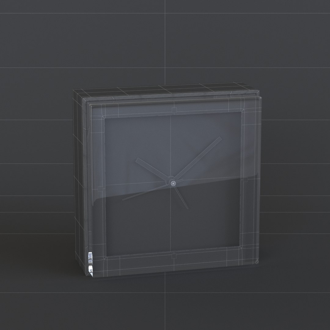 4 Table Clocks 3D - TurboSquid 1293372