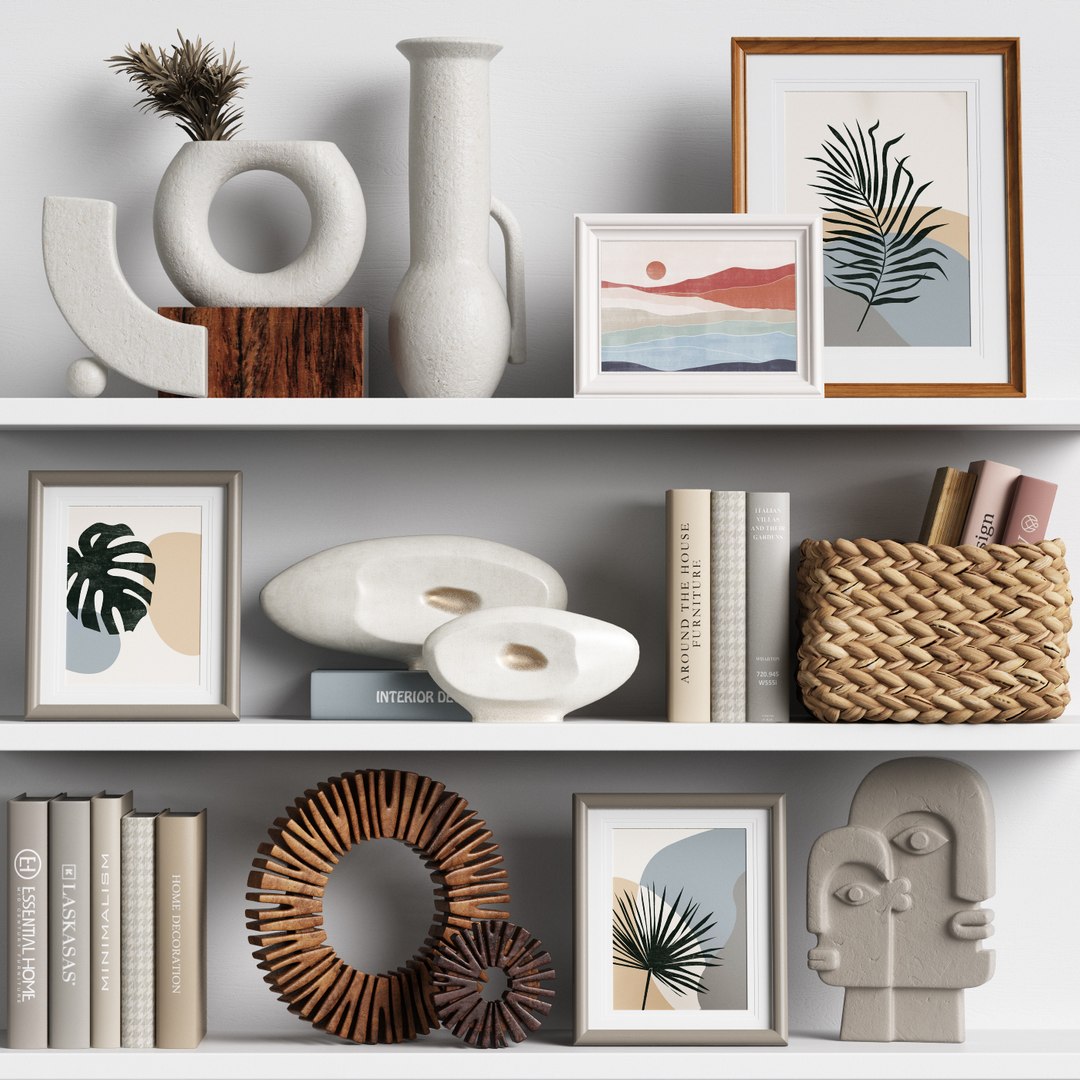 3D Decor Set - TurboSquid 1626113