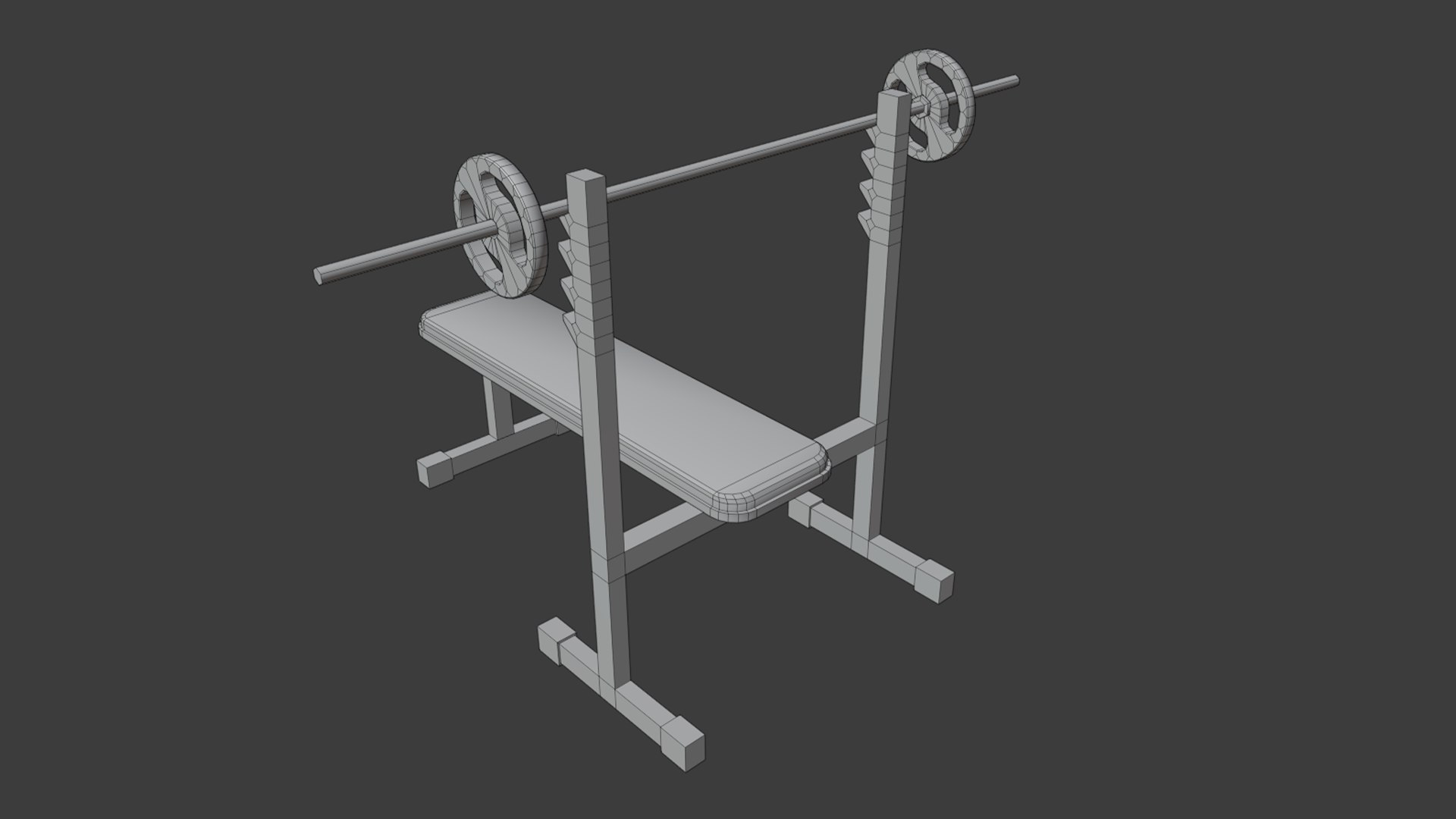 3D Model Bench Press - TurboSquid 1816186