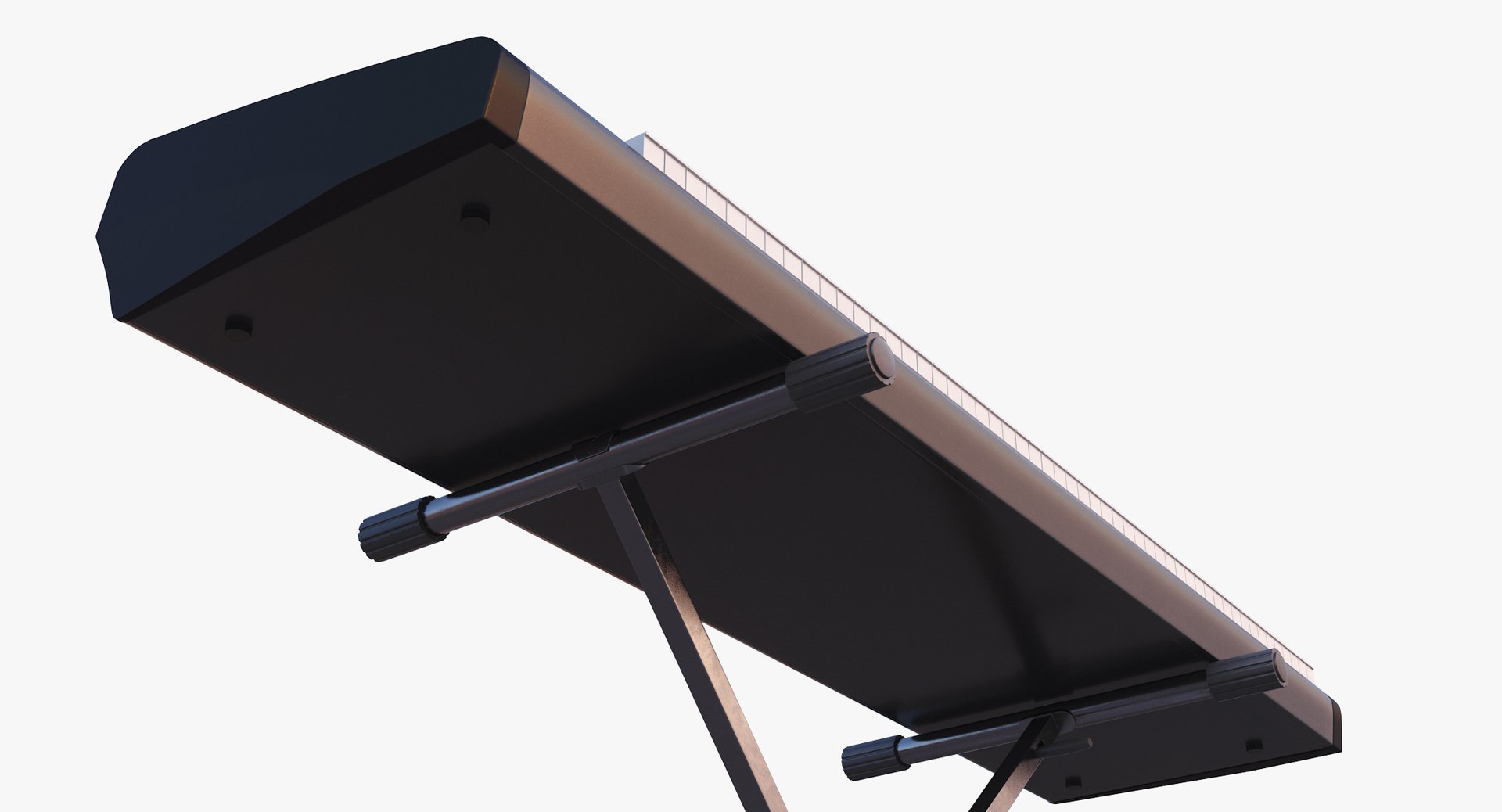 3D synth keyboard stand - TurboSquid 1495520