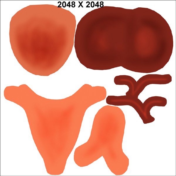 3d model frogs amphibians tropics