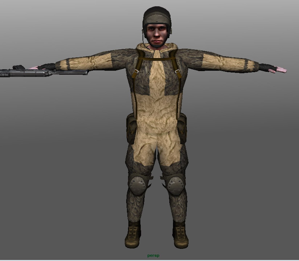 3d Soldier Ready