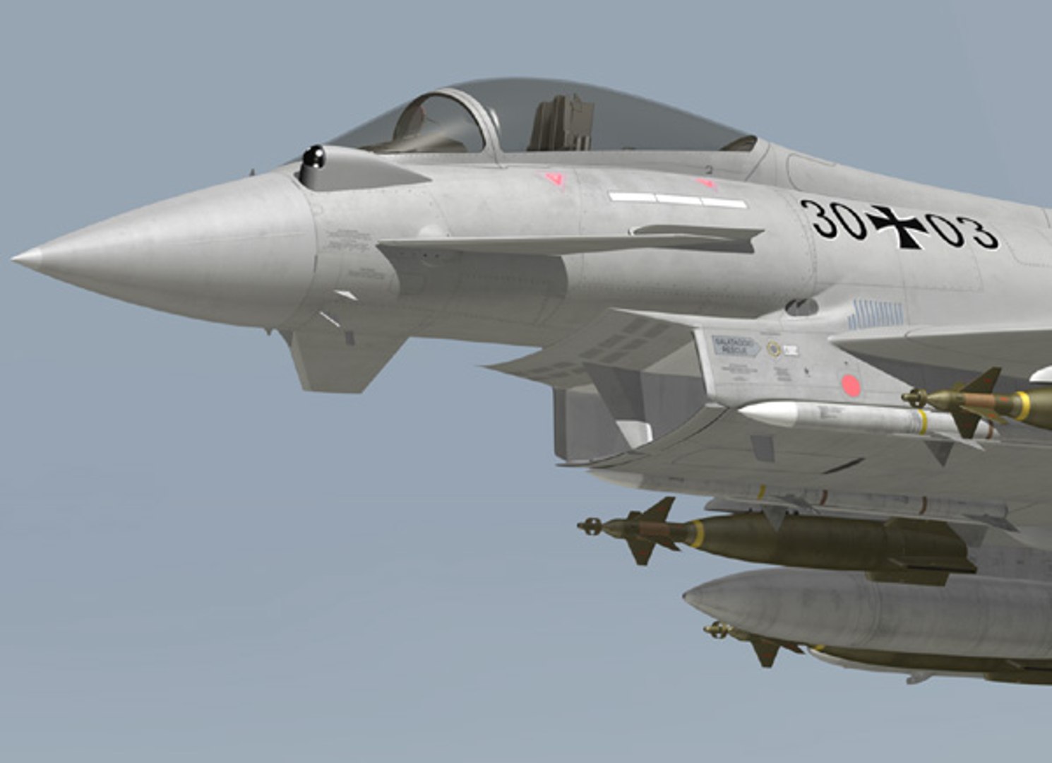 Typhoon 4 Country 3d Model