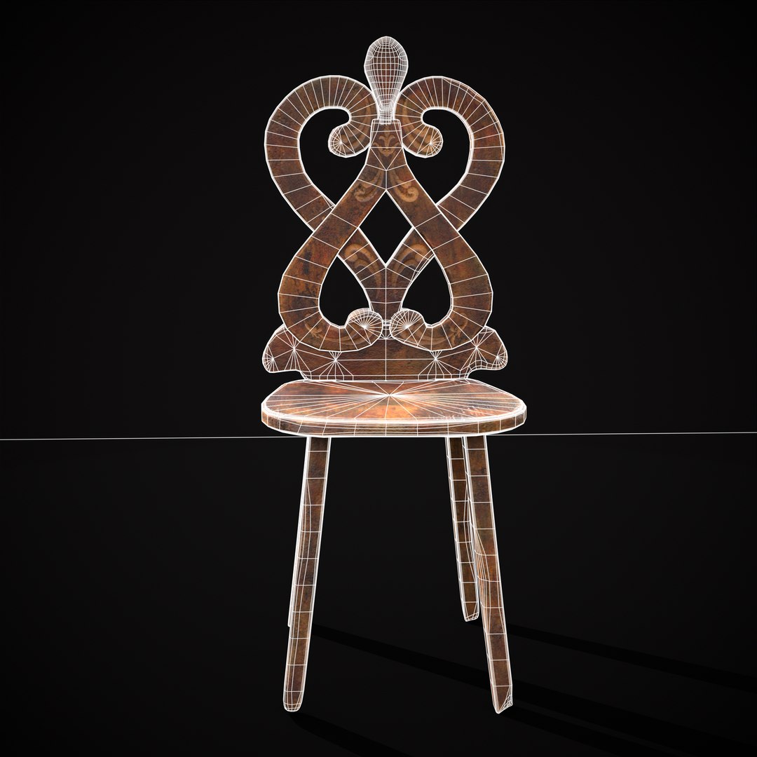 Rich Design Chair model - TurboSquid 2092260