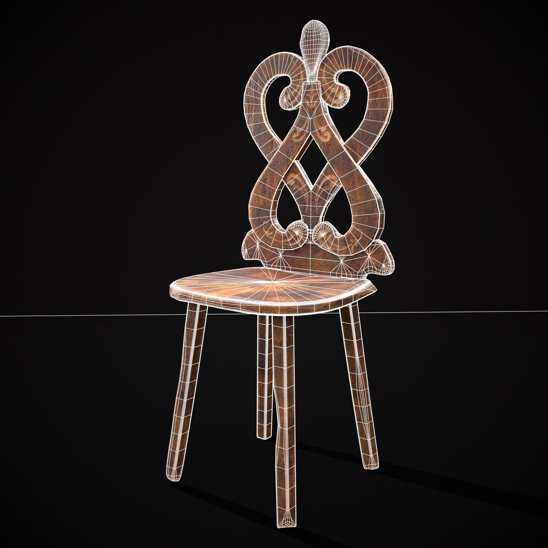 Rich Design Chair model - TurboSquid 2092260