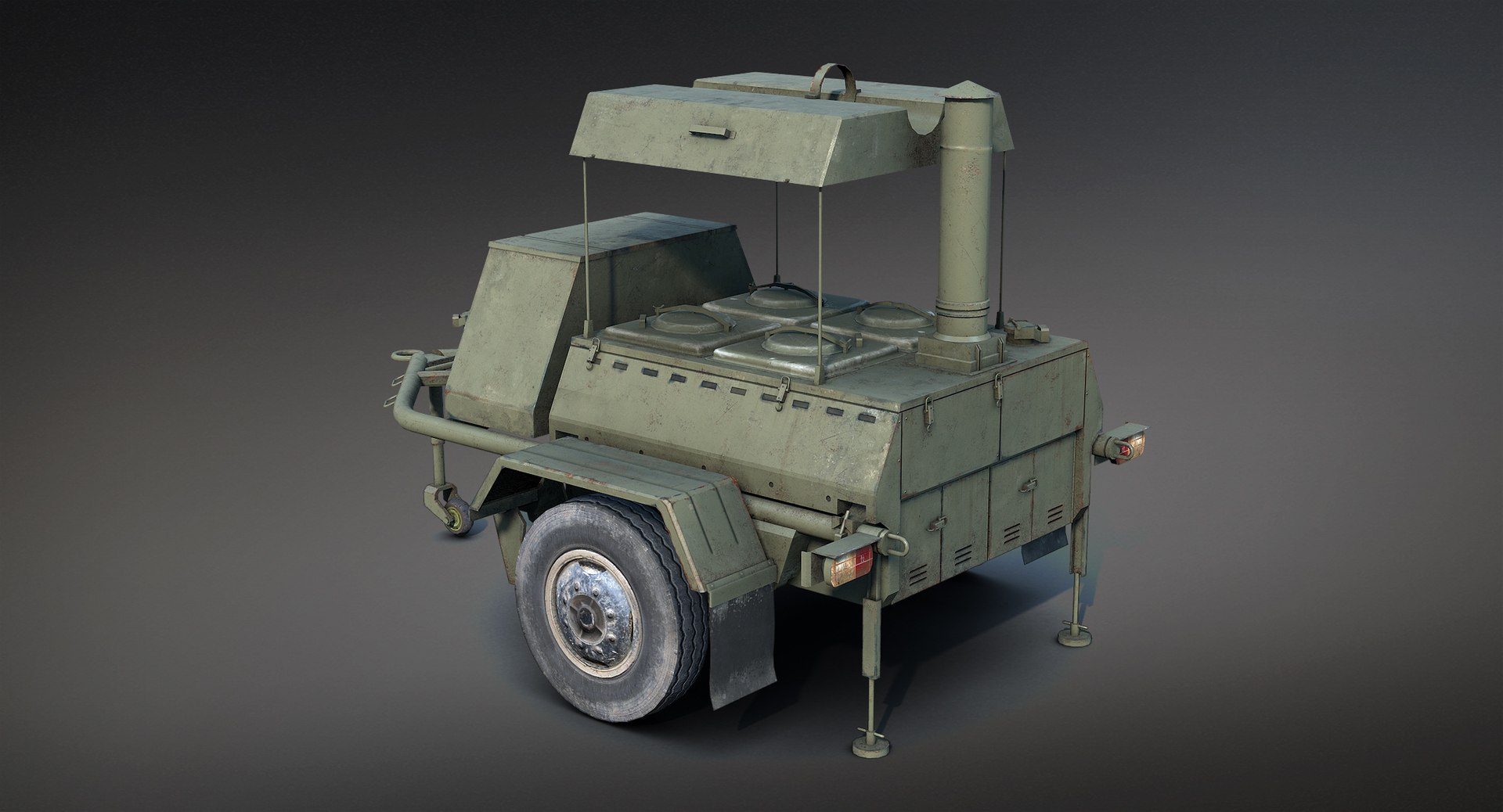 Low-poly field kitchen 3D model - TurboSquid 1149409