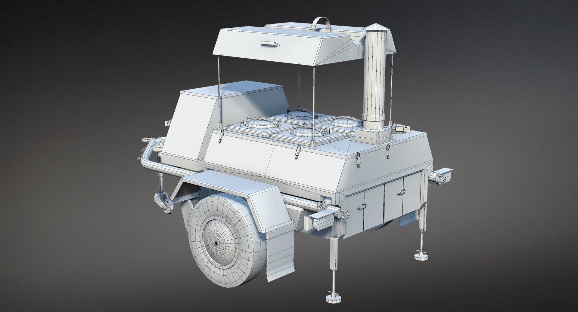 Low-poly field kitchen 3D model - TurboSquid 1149409