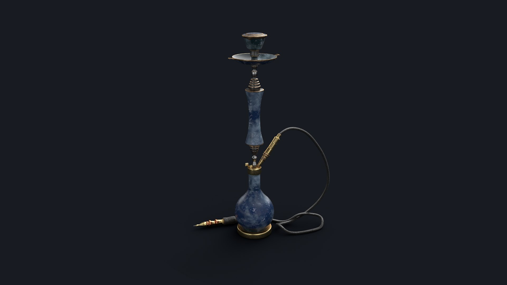 3D Shisha Waterpipe - TurboSquid 1844576