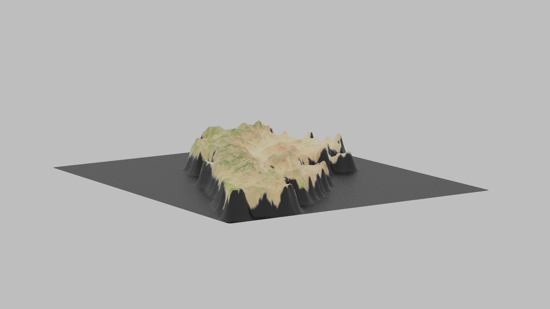 Lebanon Map Country 3D Model - TurboSquid 2076230