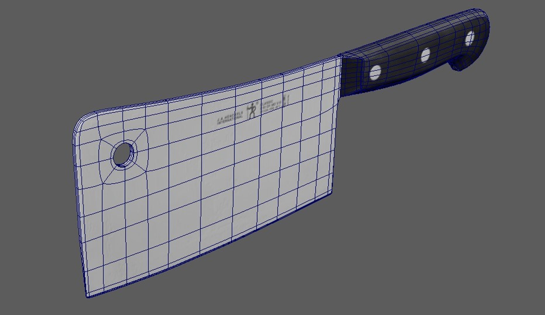 Meat Cleaver 3D Model - TurboSquid 1494414