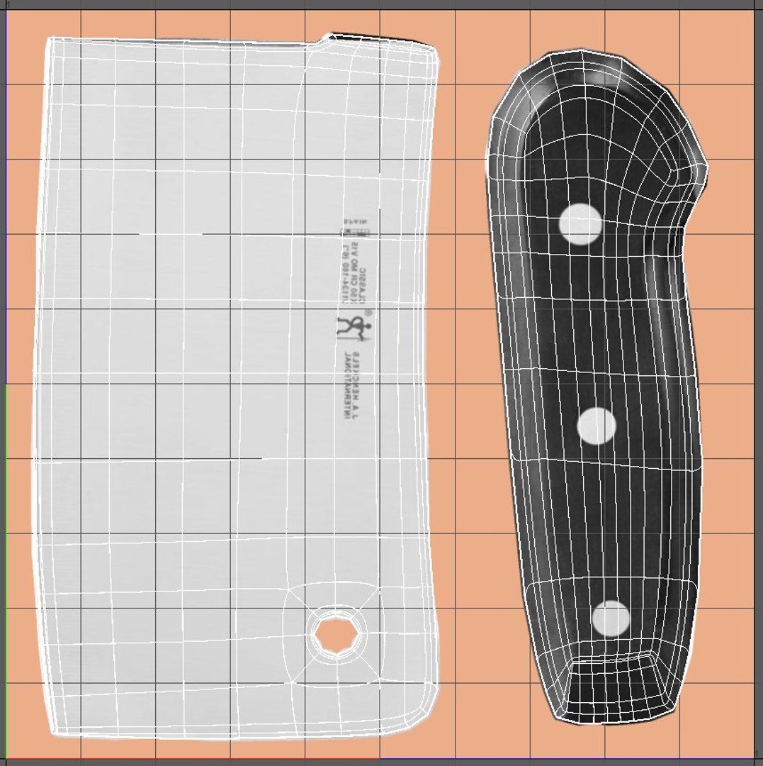 Meat Cleaver 3D Model - TurboSquid 1494414