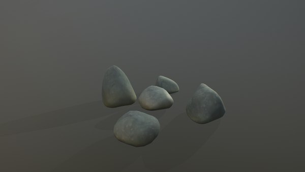 modelo 3d Anime Stylized Stone - TurboSquid 2023111