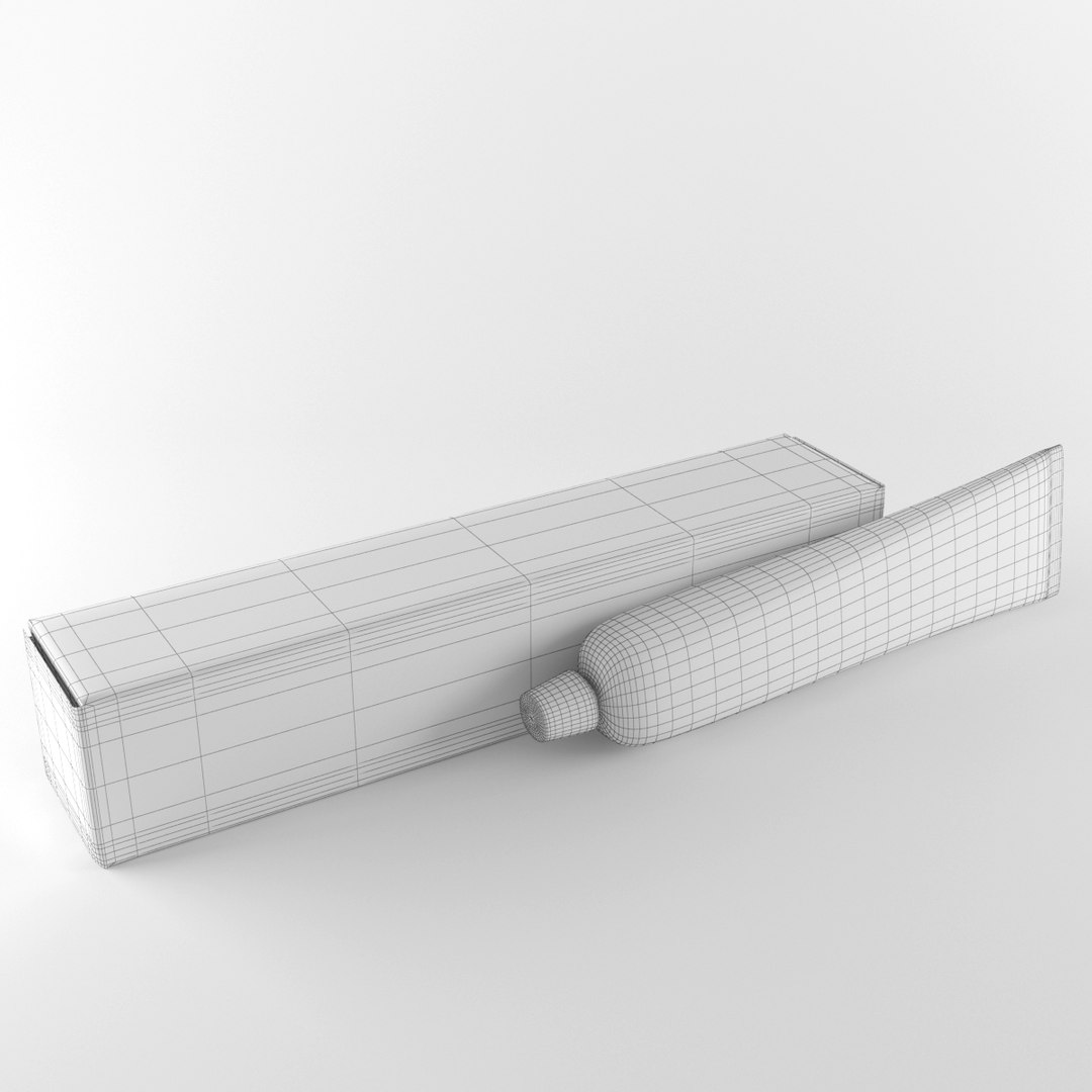 3d Model Colgate Tooth Paste