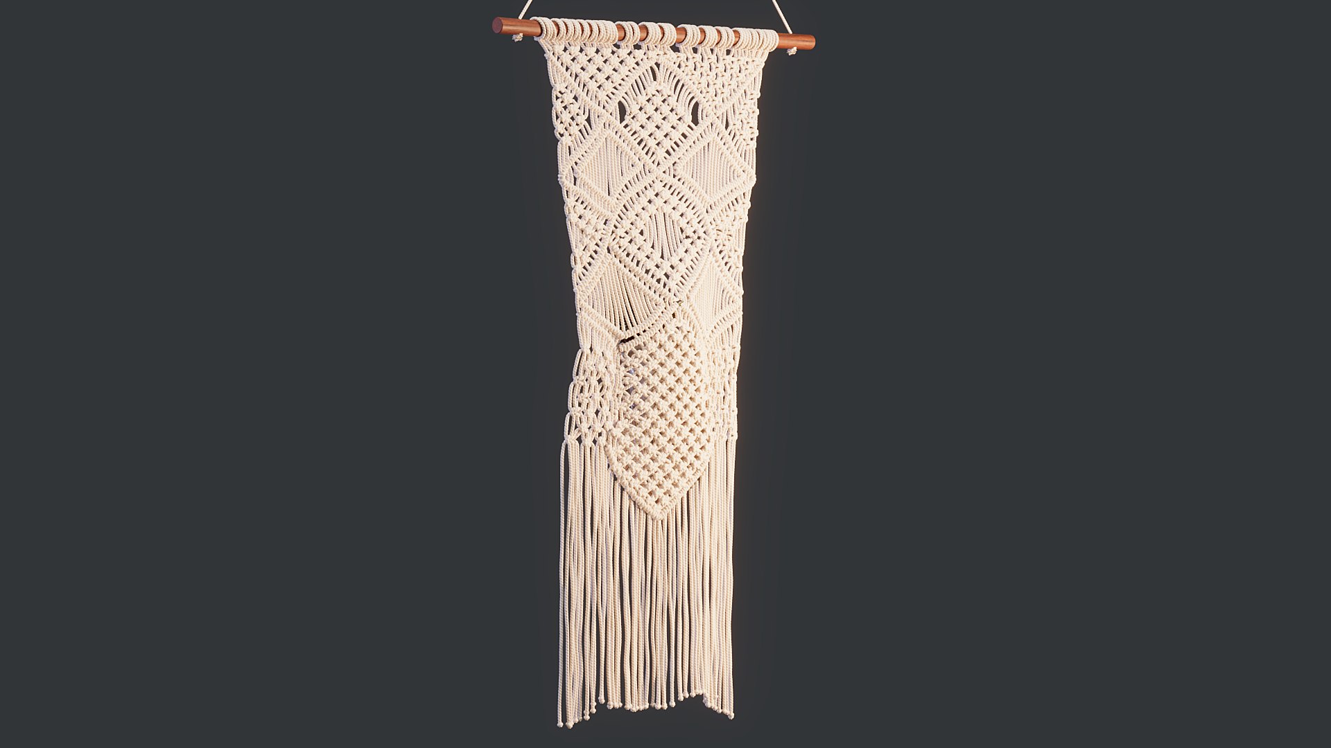 3D Macrame With Succulent Plant Model - TurboSquid 2010038