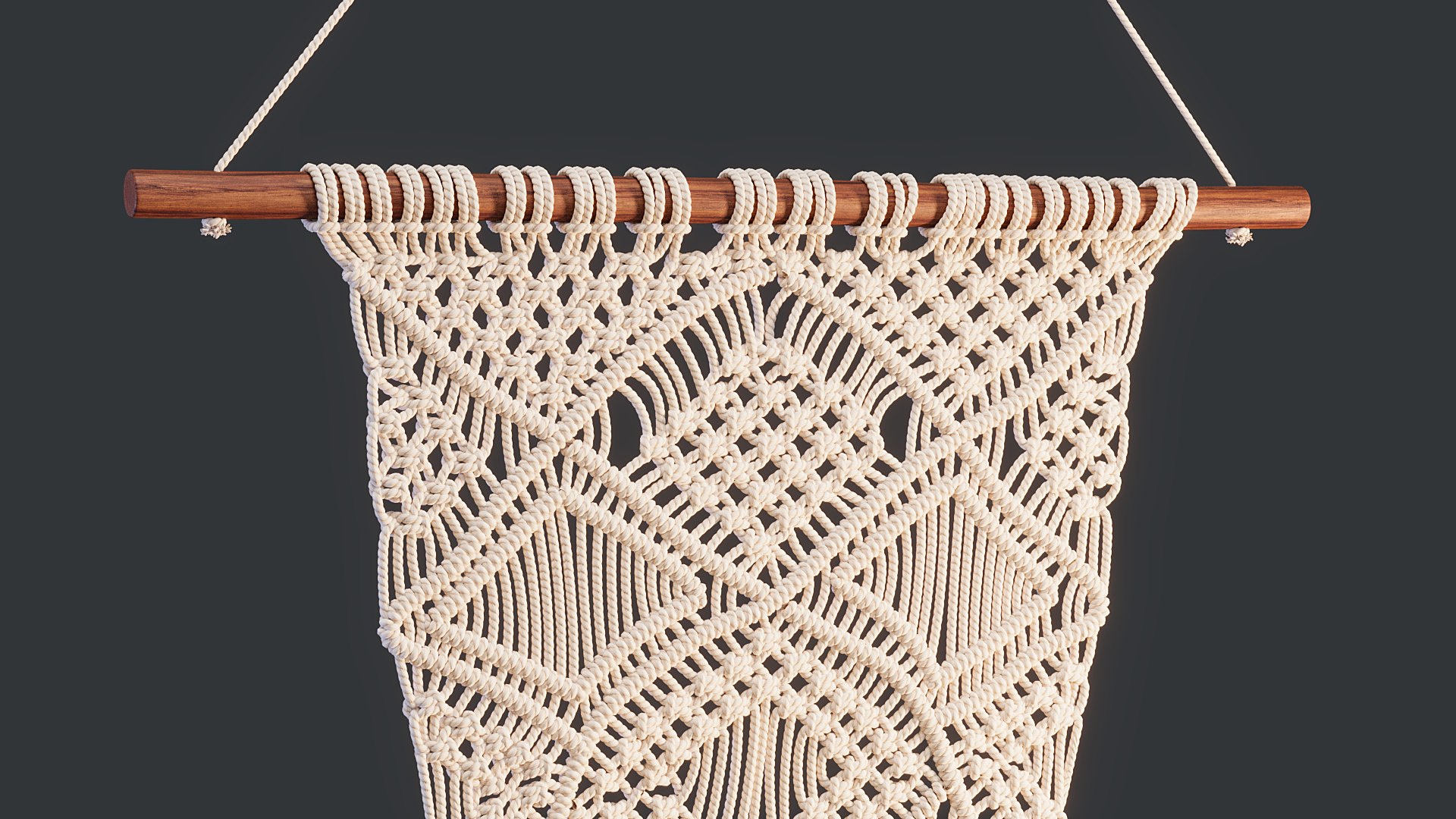 3D Macrame With Succulent Plant Model - TurboSquid 2010038