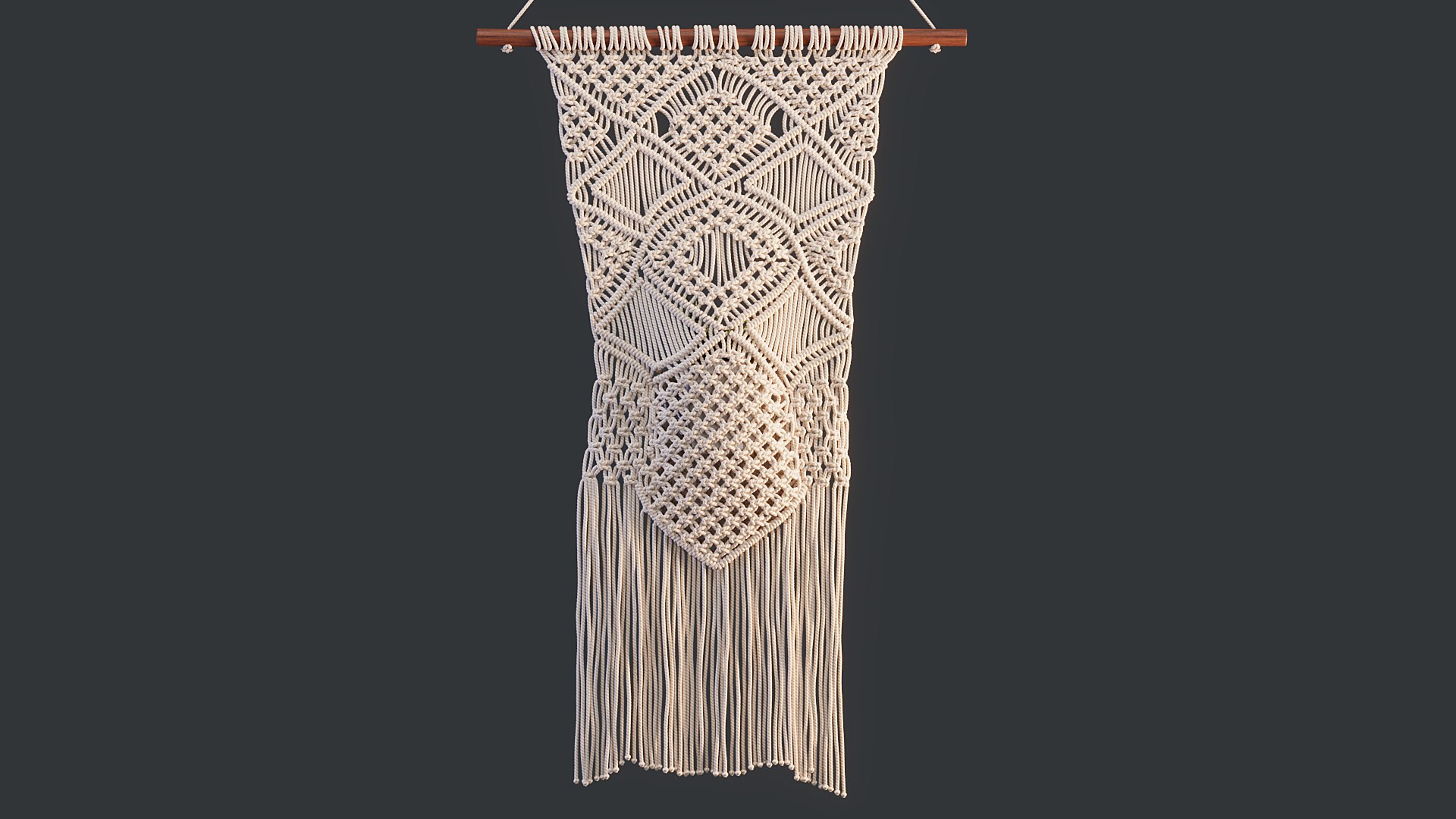 3D Macrame With Succulent Plant Model - TurboSquid 2010038