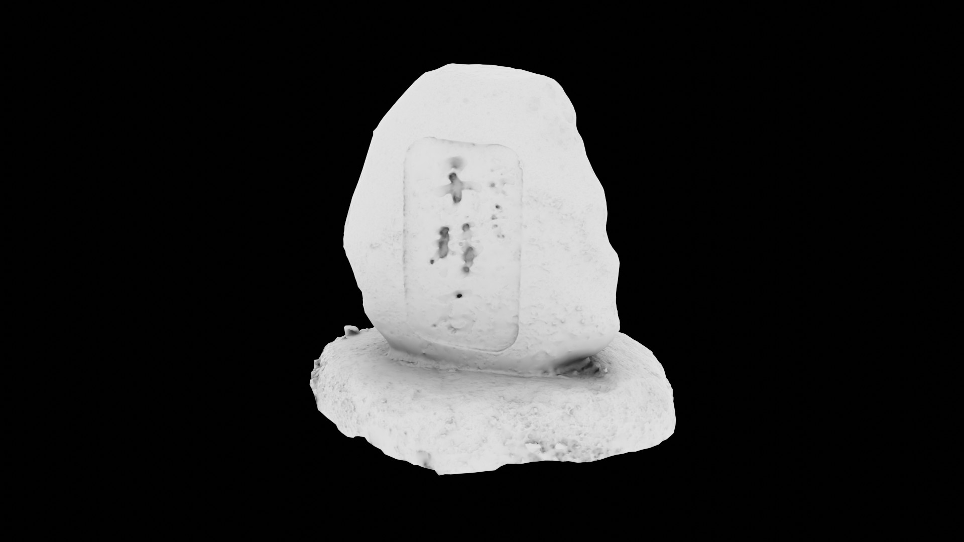 3D Japanese Temple Stone Scan - TurboSquid 2153966