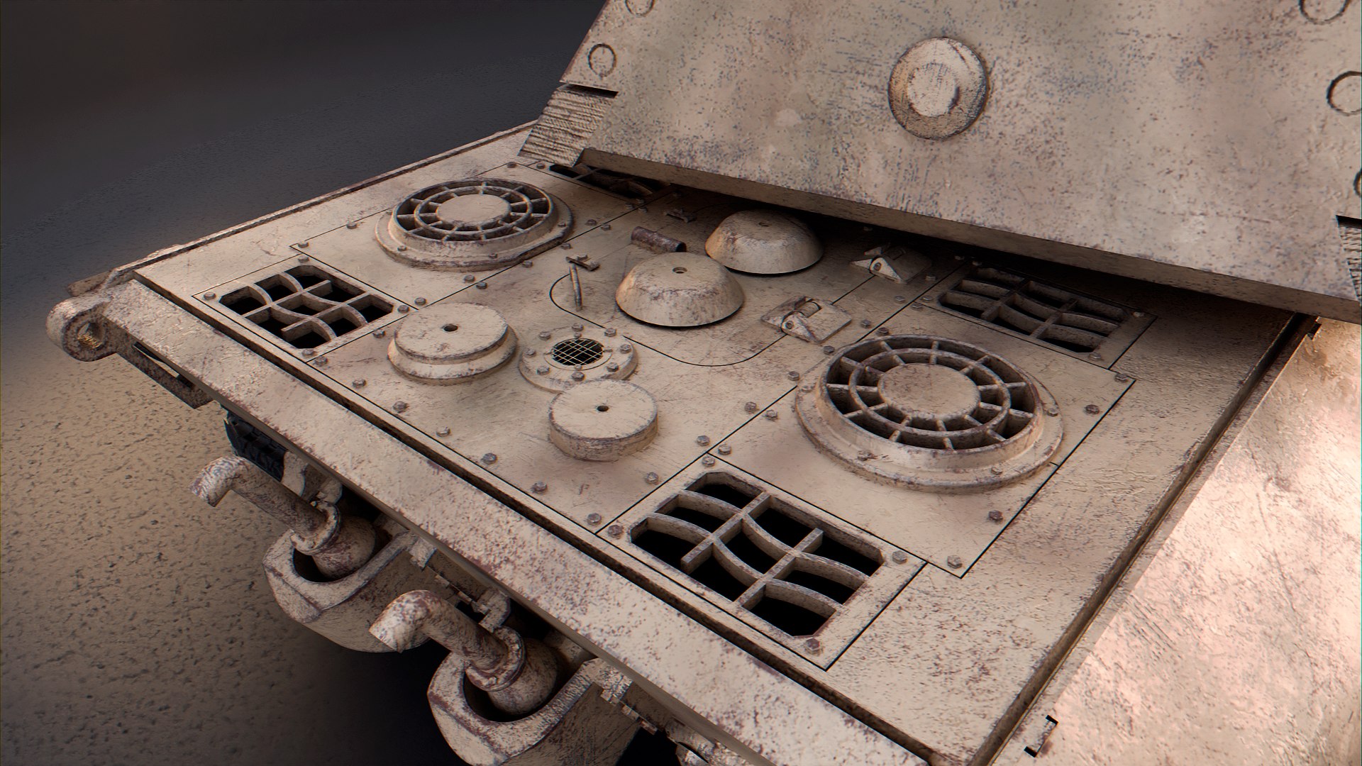 3D Panzer E100 - WW2 German Heavy Tank - TurboSquid 2222792