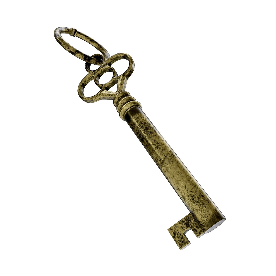 Brass Key 3d Model 3D - TurboSquid 1976287