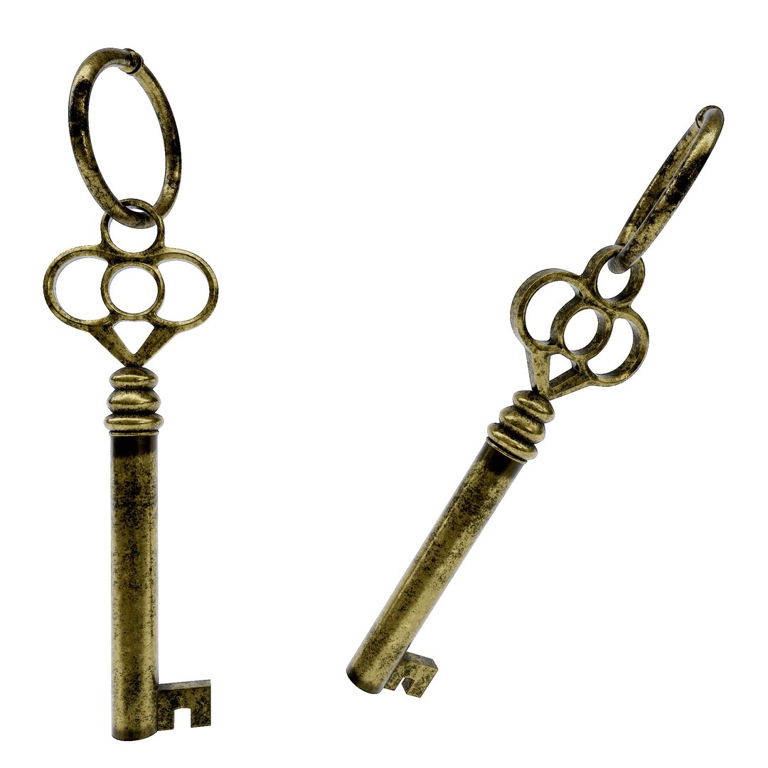 Brass Key 3d Model 3D - TurboSquid 1976287