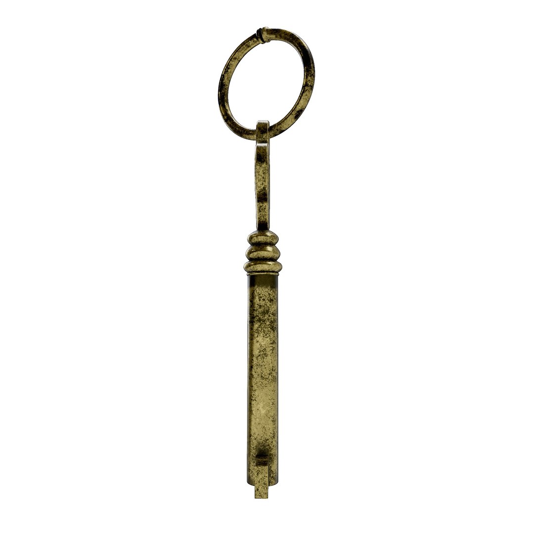Brass Key 3d Model 3D - TurboSquid 1976287