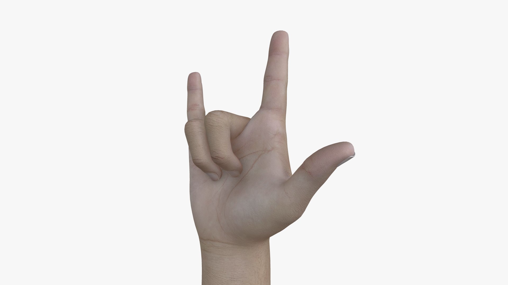 3D HND-010 Right Hand - TurboSquid 1980337