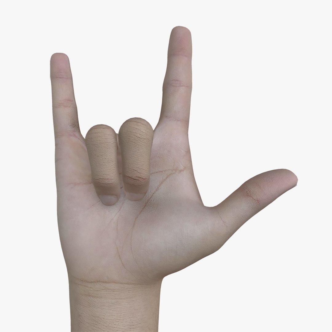 3D HND-010 Right Hand - TurboSquid 1980337