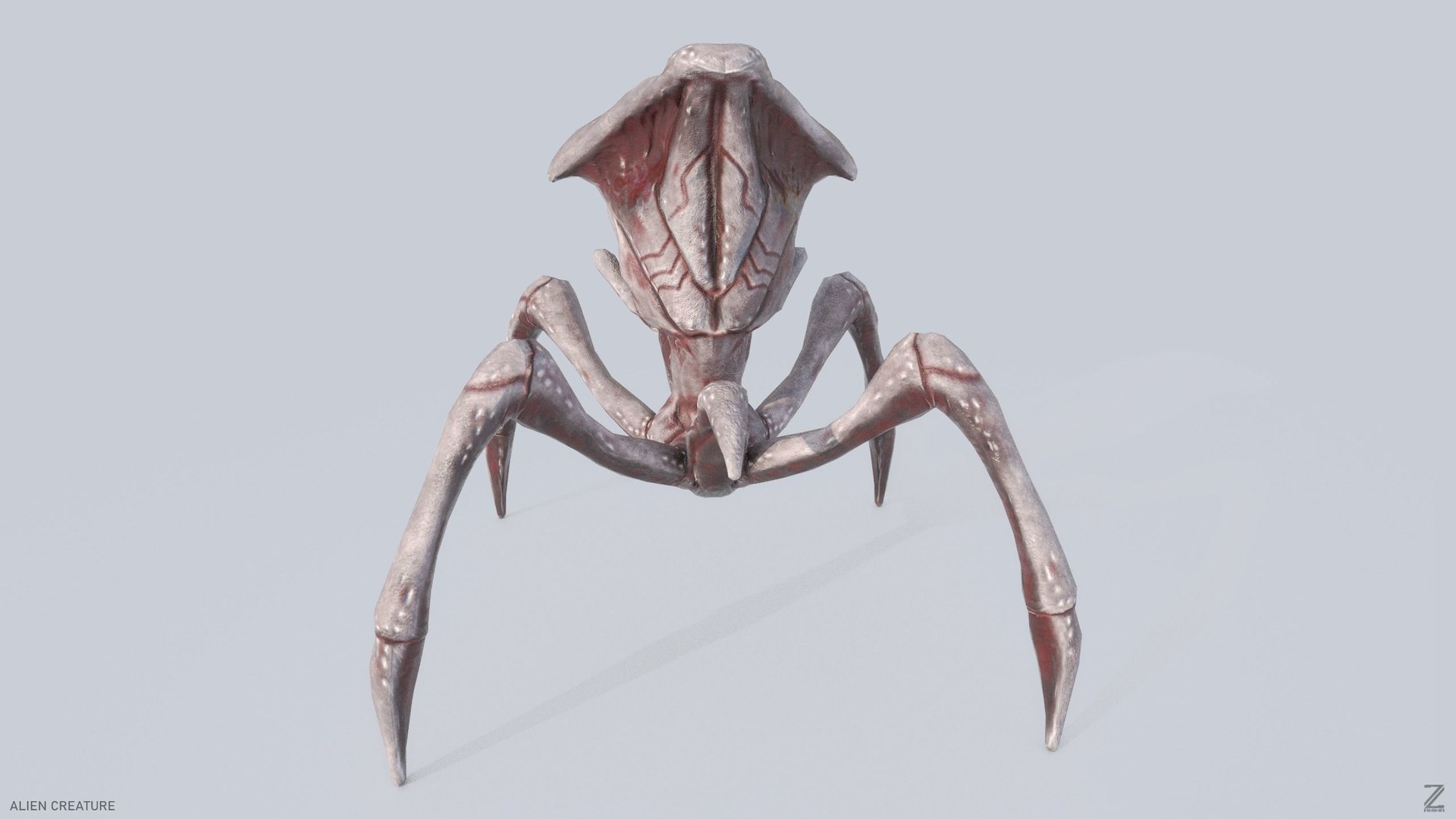 3D Alien Creature - TurboSquid 2297540