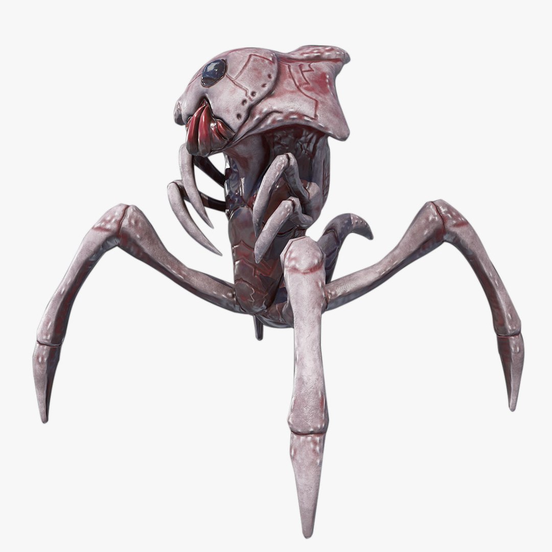 3D Alien Creature - TurboSquid 2297540