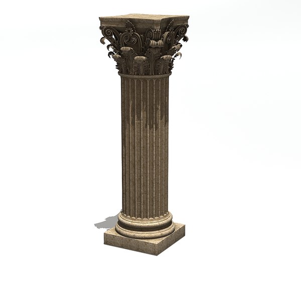 Corinthian Column 3D Models for Download | TurboSquid