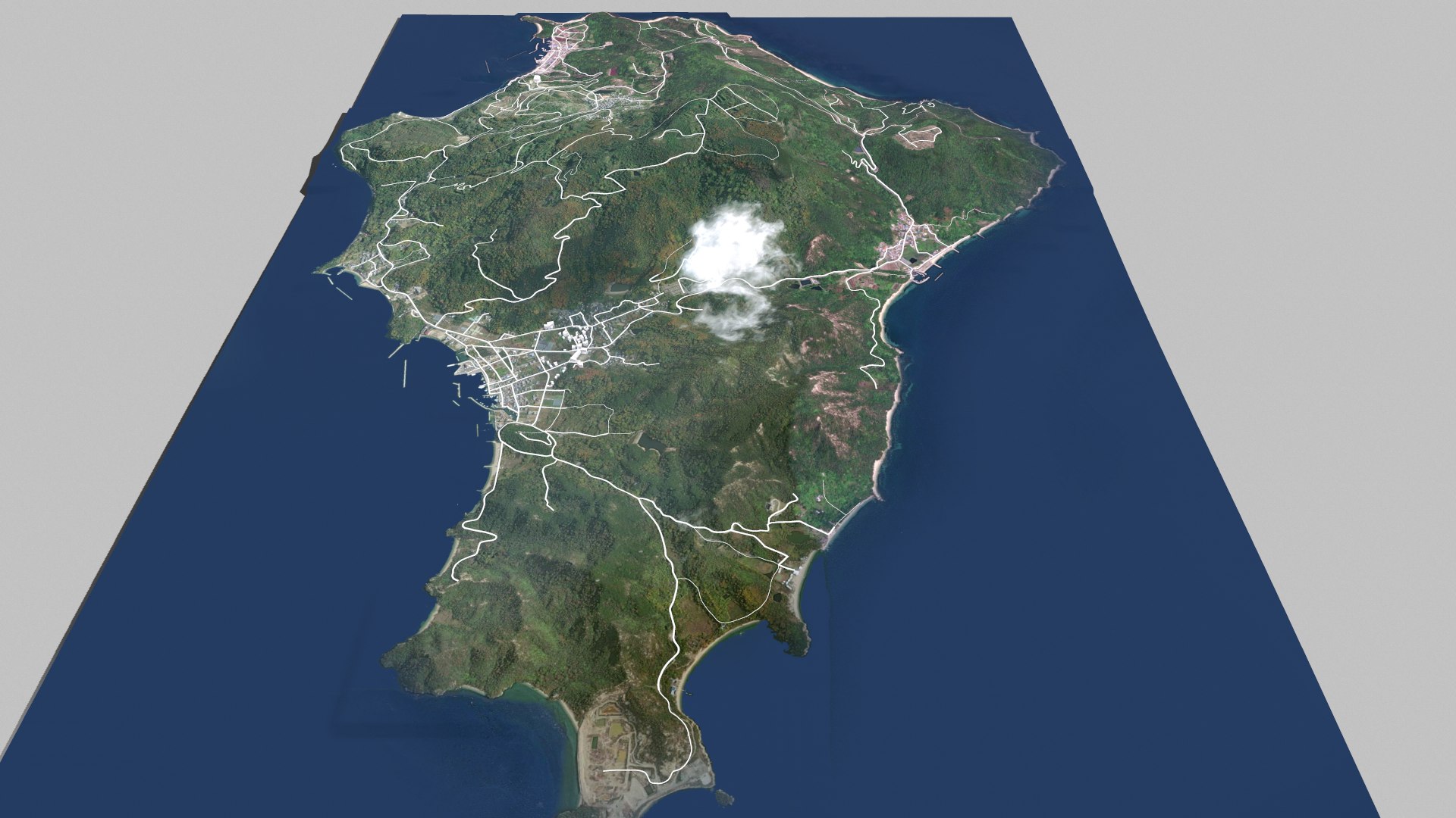 3D Model Teshima Island Japan - TurboSquid 2142876