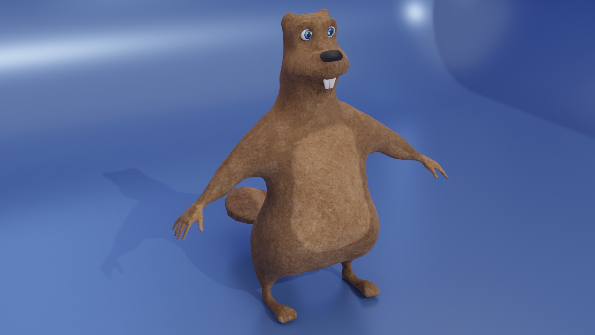 3D Beaver - TurboSquid 2178405