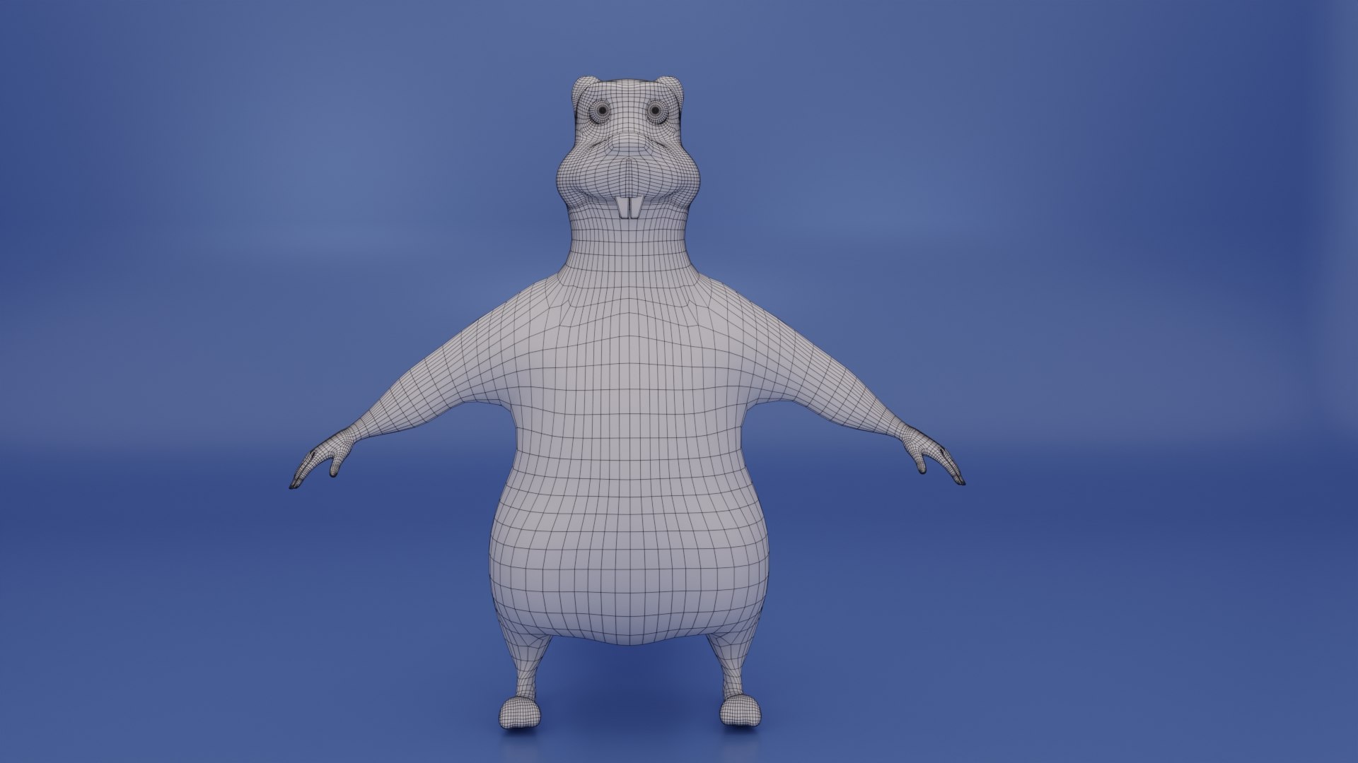 3D Beaver - TurboSquid 2178405