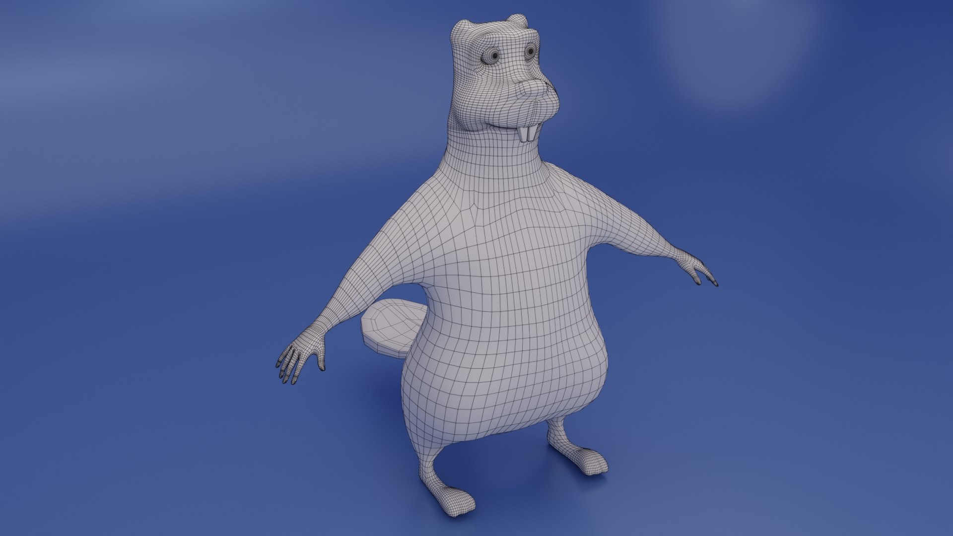 3D Beaver - TurboSquid 2178405