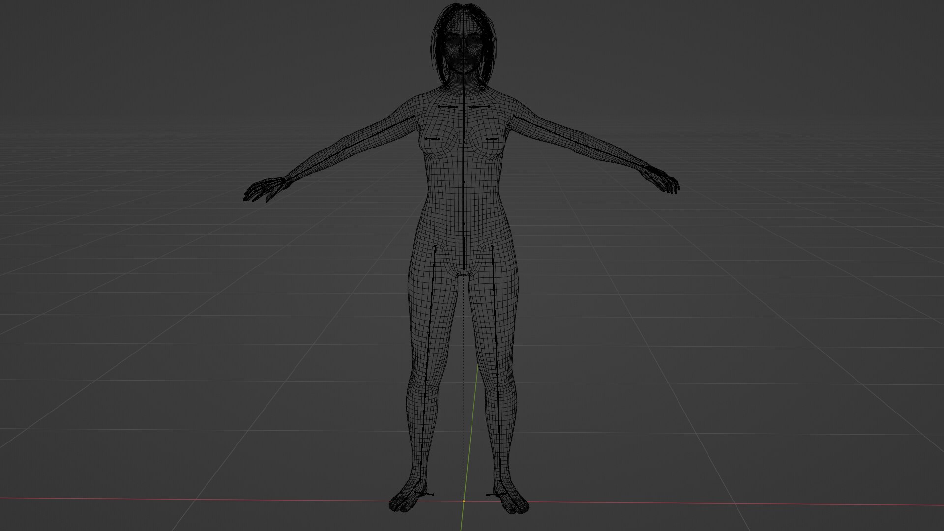 3D Female Body Character - TurboSquid 2055166