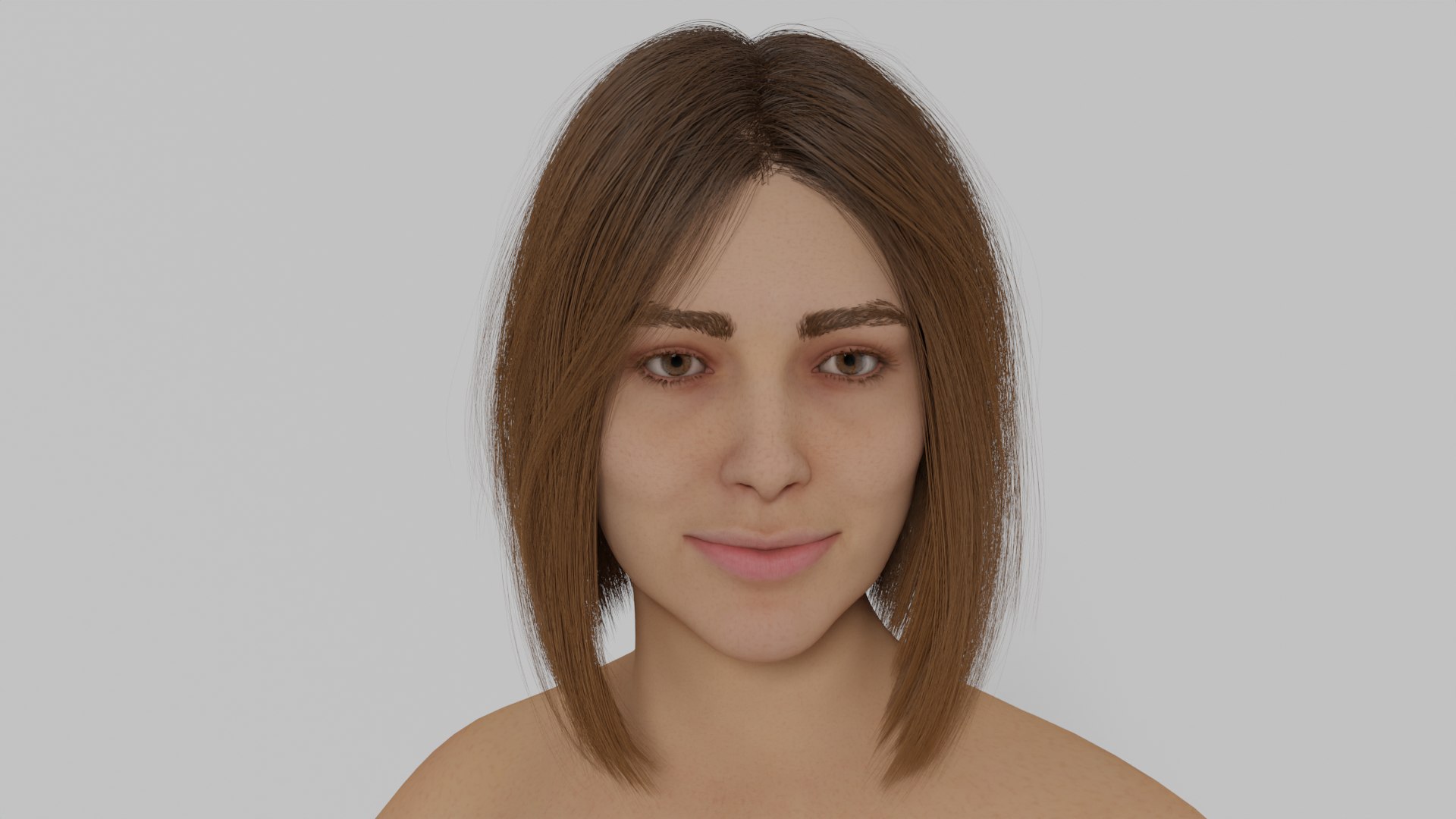 3D Female Body Character - TurboSquid 2055166