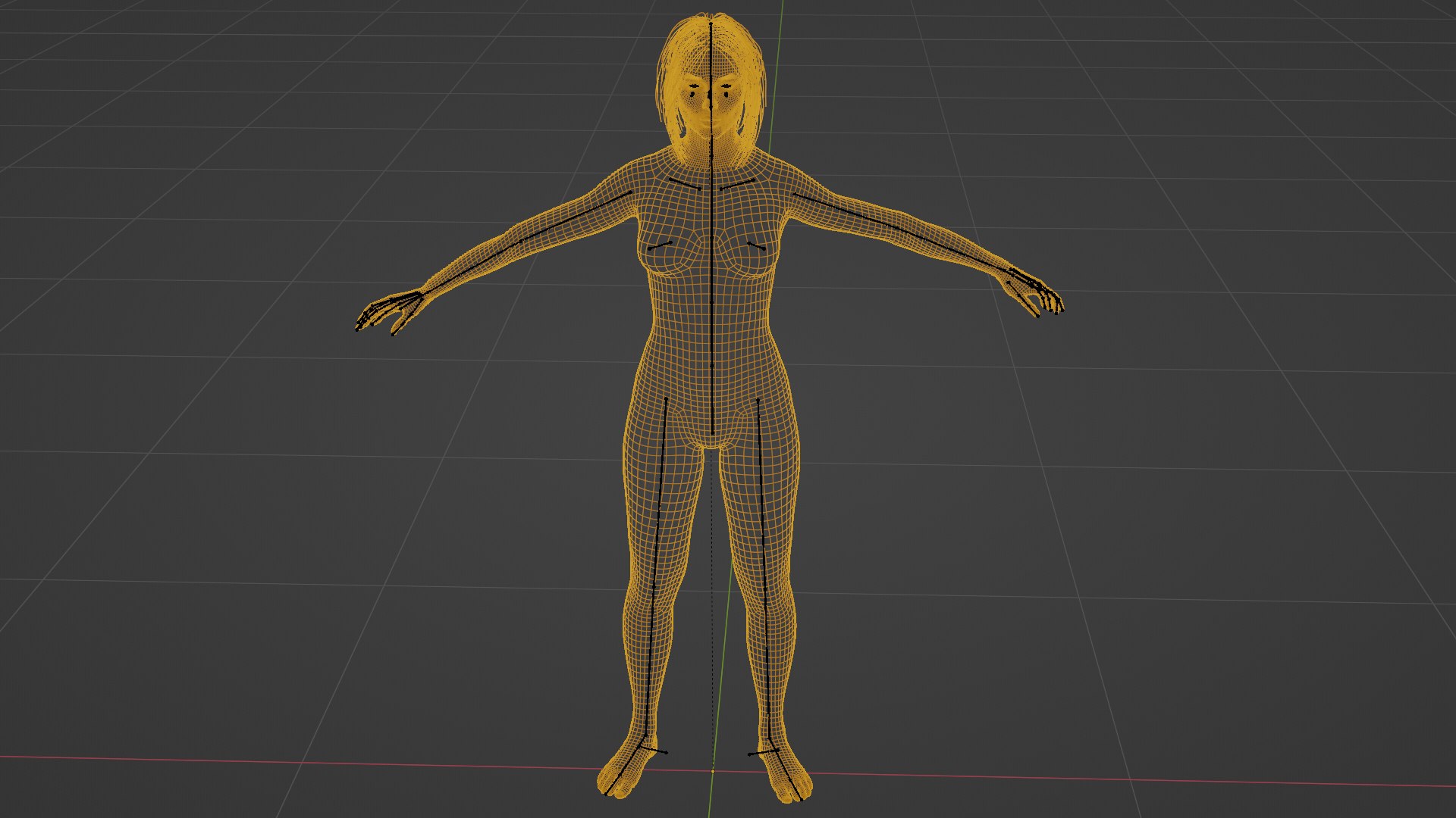 3D Female Body Character - TurboSquid 2055166