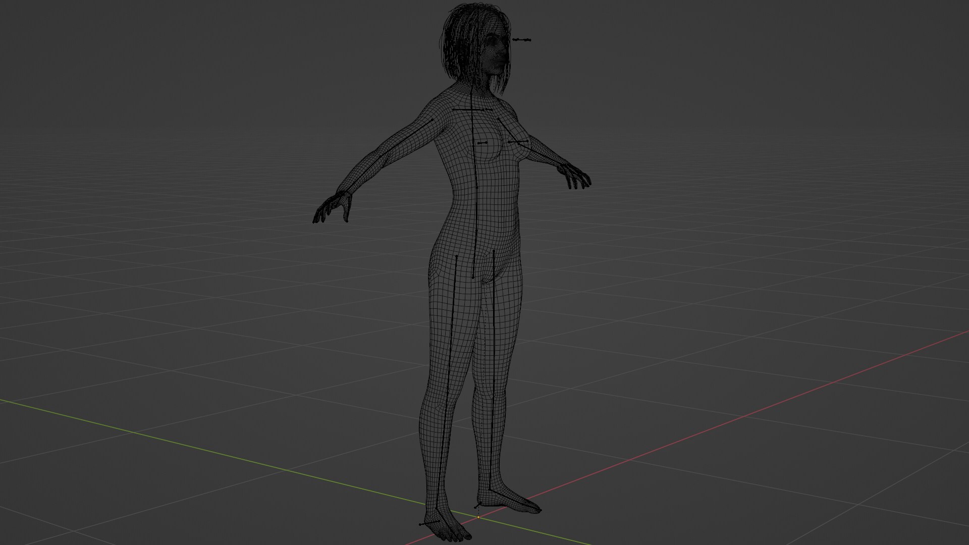 3D Female Body Character - TurboSquid 2055166