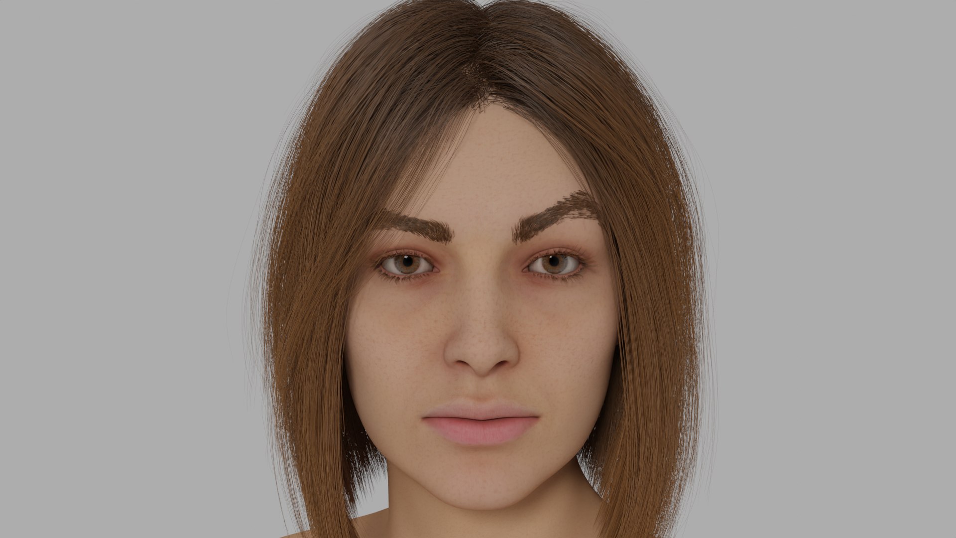 3D Female Body Character - TurboSquid 2055166