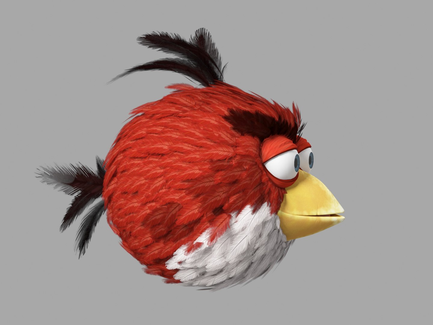 3d Scene Angry Birds